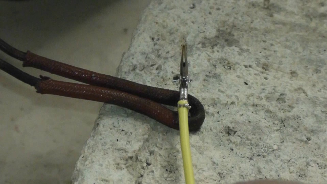 Induction Soldering small wire harness assembly - YouTube