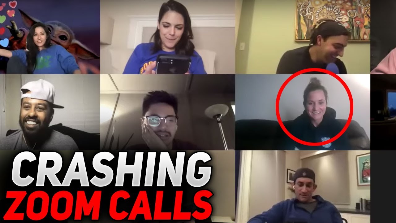 Celebrities CRASHING Zoom Calls Best Moments Ever! - YouTube