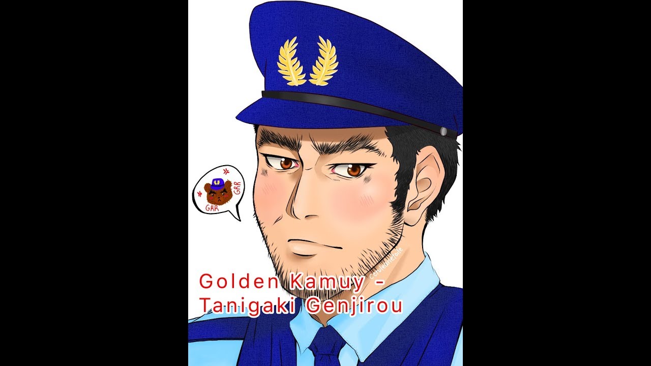 [Speedpaint] Golden Kamuy - Tanigaki Genjirou - YouTube