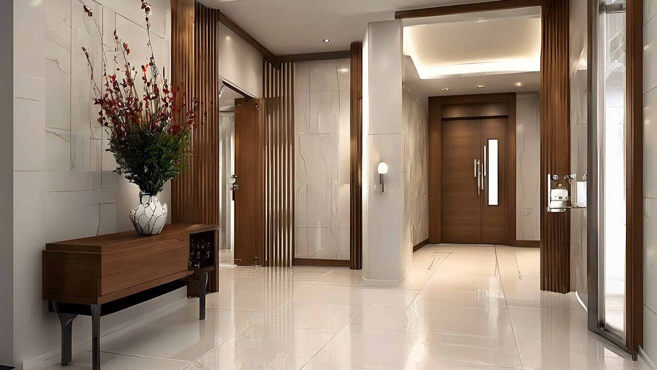 TOP 300 Modern Hall Wall Decorating Ideas 2024 Entryway Foyer Design ...