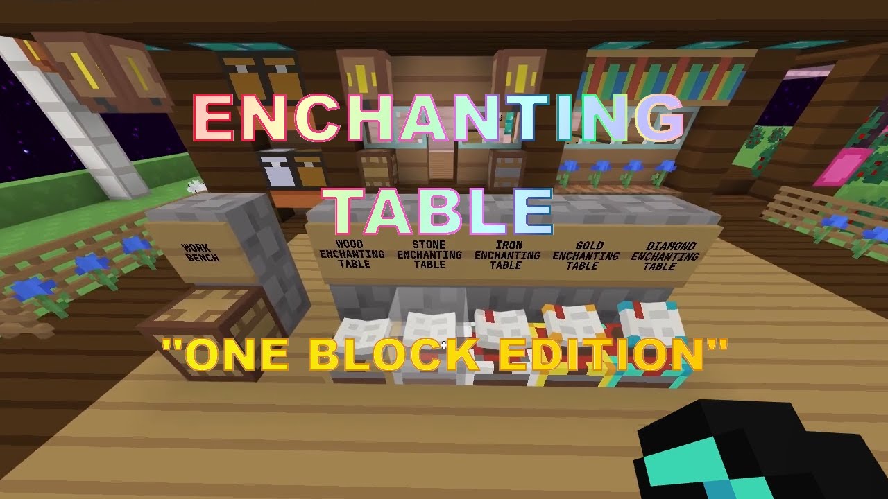 Bloxd.io One Block Enchanting Table (NEW) - YouTube