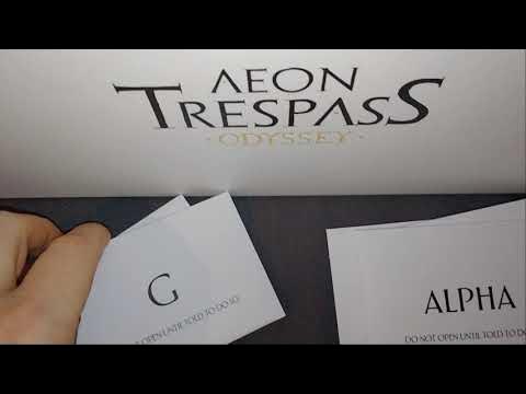Aeon Trespass: Odyssey Unboxing - YouTube