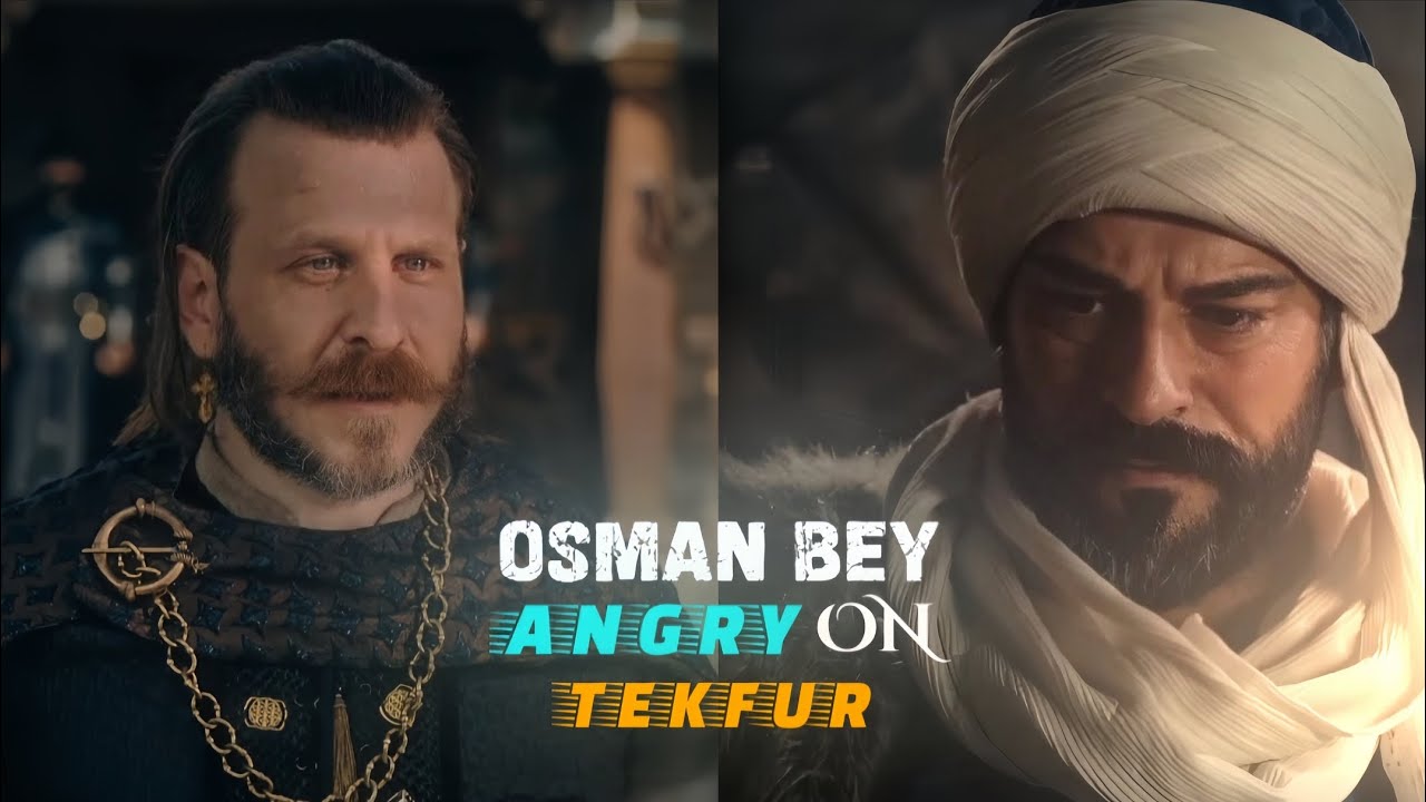 Osman Bey Angry On Tekfur 😈🔥 | Kurulus Osman Season 5 | ASEDITX - YouTube