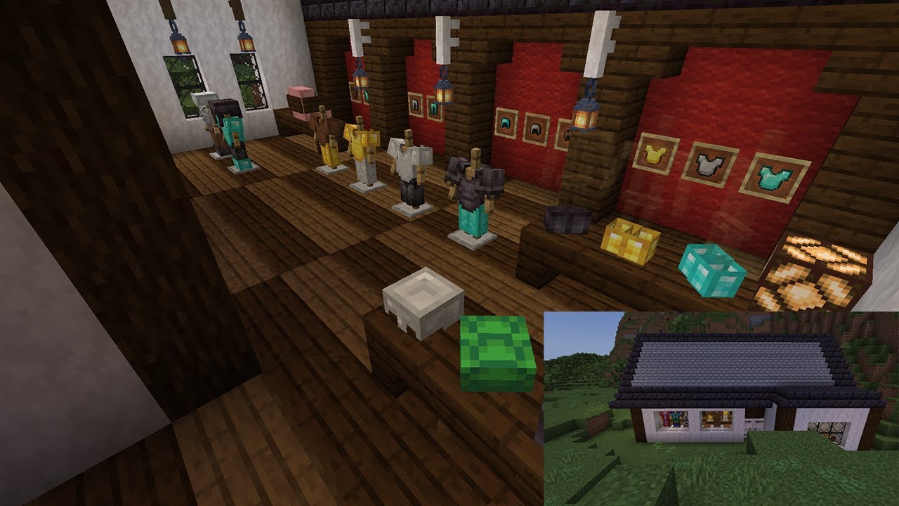 Minecraft Tailor Shop Build Watch My CRAZY Mistakes Unfold! - YouTube