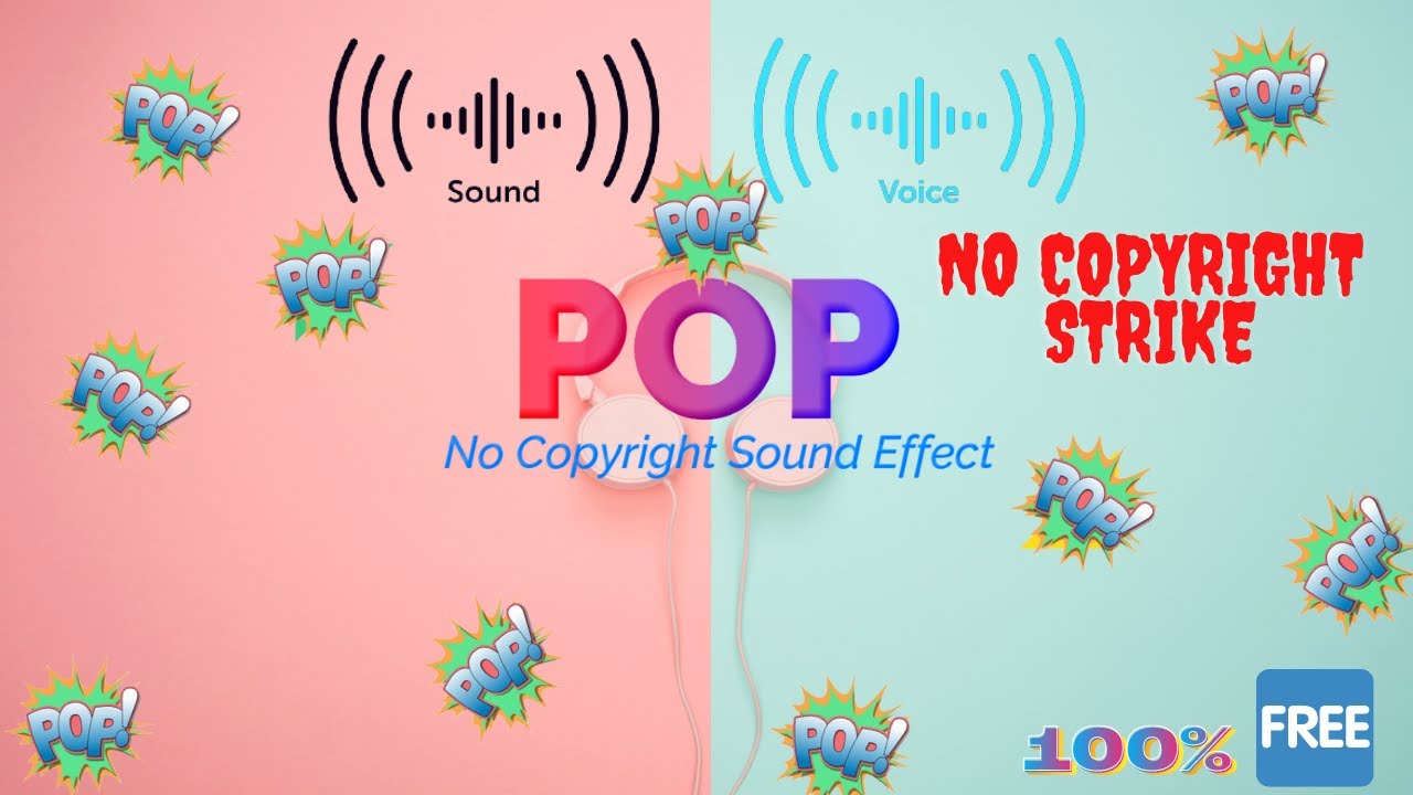 POP 🔥👍🏻Sound Effects Background Music😱 🔊No Copyright Strike 100% Free ...