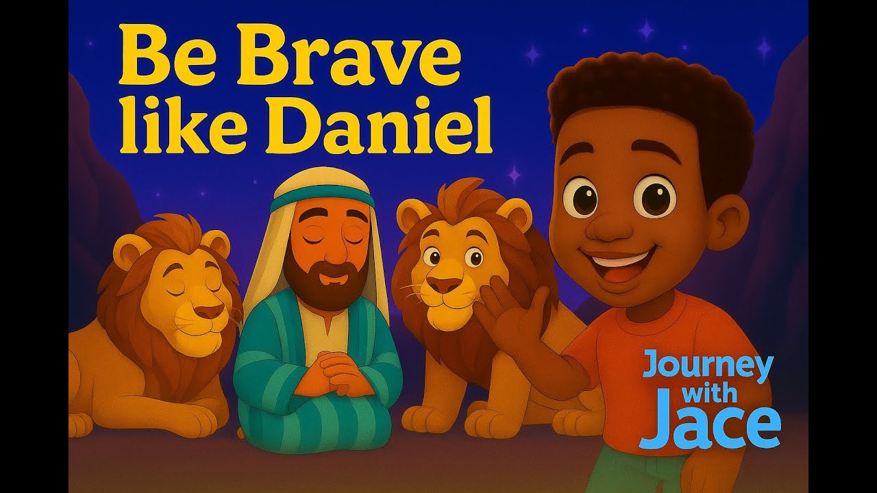 Be brave like Daniel, Story of Daniel and the Lion's Den #Bible # ...