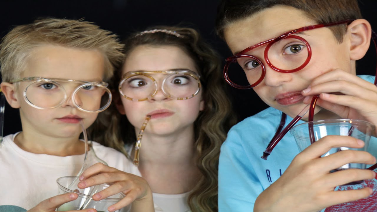 Silly Straw Challenge - YouTube