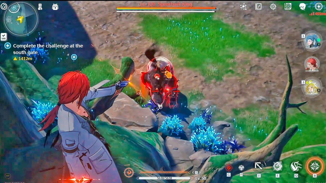 How to Defeat Lvl 120 Bear & Get 5* Echo in Wuwa | Spearback King ...