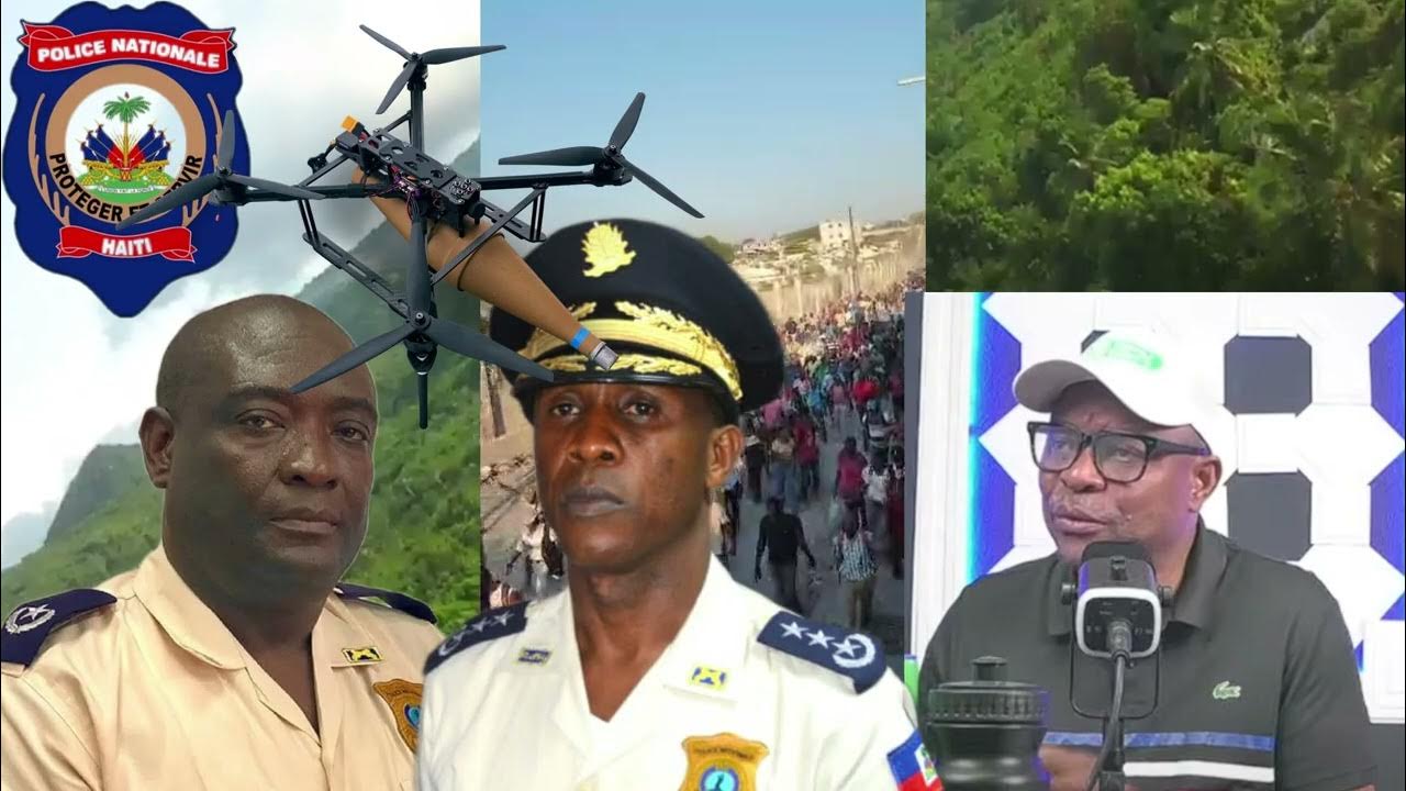 SOS!!! MEN KOTE 6 DRONE YO TONBE BYEN BONE MATIN, ANPIL NEG VILAJ AP BWE KLEREN AK BAWON NAN ...