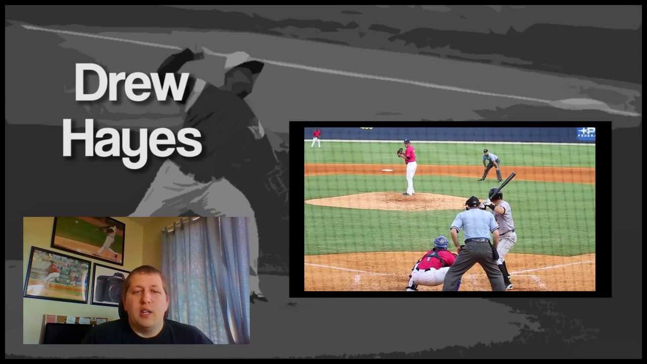 Cincinnati Reds Spring Training Introduction: RHP Drew Hayes - YouTube