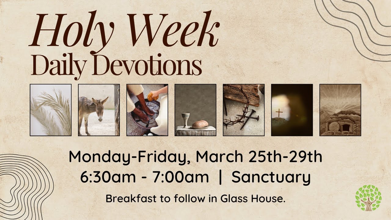 Holy Week 2024 Wednesday - YouTube