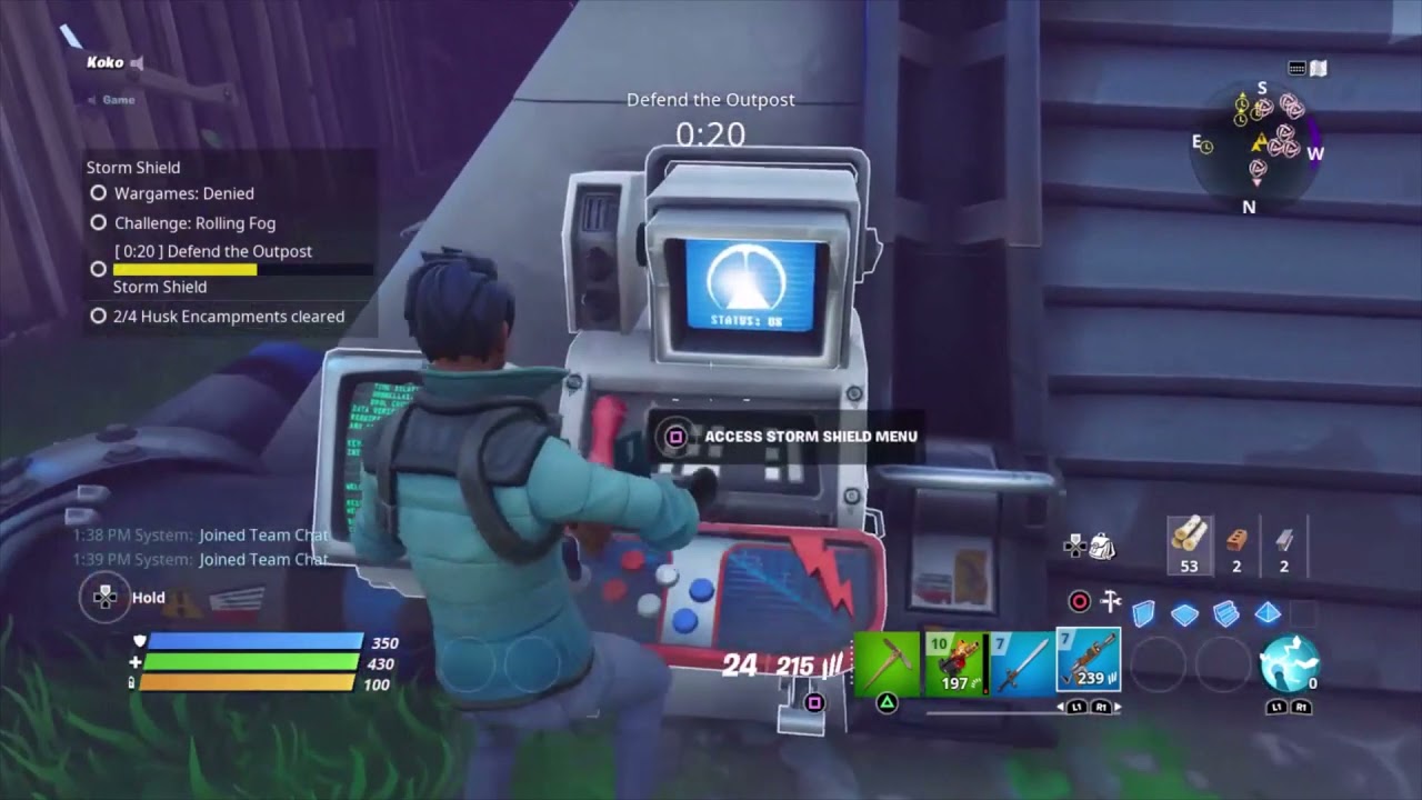 FORTNITE SAVE THE WORLD HOMEBASE STORM SHIELD DEFENSE 4 - YouTube