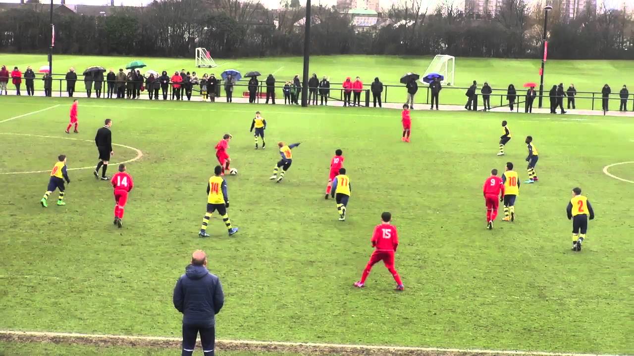 Jacob Flaten vs Arsenal U12 19 2 15 - YouTube