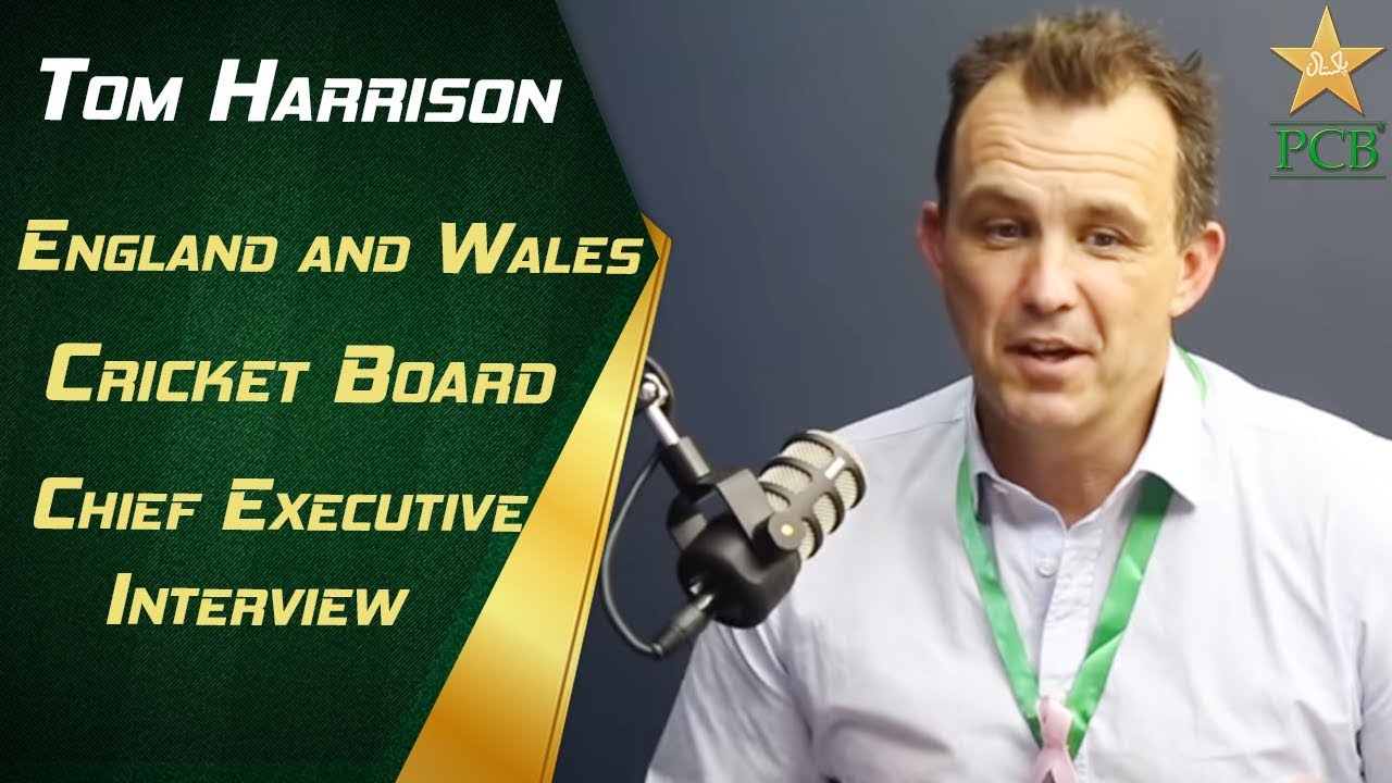 England and Wales Cricket Board Chief Executive Tom Harrison Interview ...
