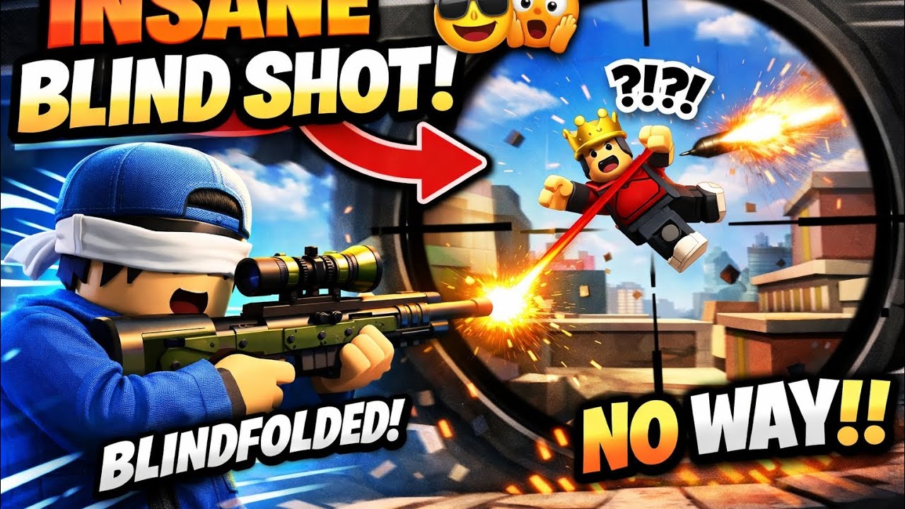 PLAYING ROBLOX BLIND SHOT IN ROBLOX WITH MY FRIENDS - YouTube