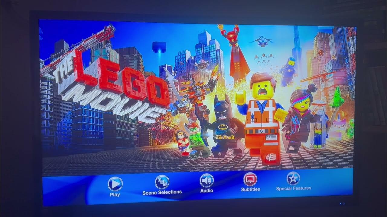 The Lego Movie 2014 Blu-ray Menu Walkthrough - YouTube