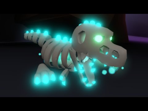 Making Neon Skeleton T Rex | Adopt Me - YouTube