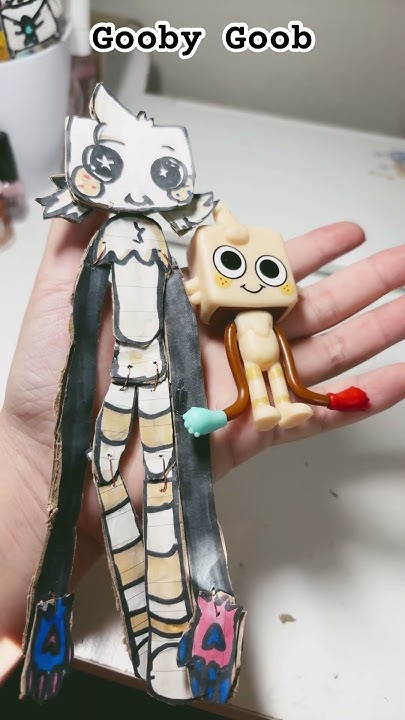 Gooby Goob paper doll :3 #dandysworld - YouTube