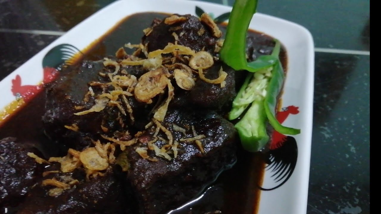 Daging masak hitam kenduri (Black beef) - YouTube