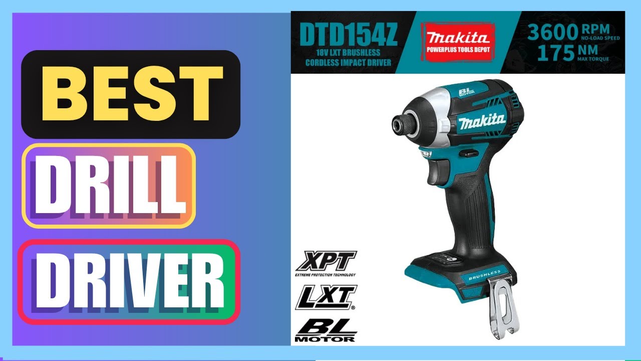 Best Makita DTD154Z Brushless Cordless Impact Driver Review - YouTube