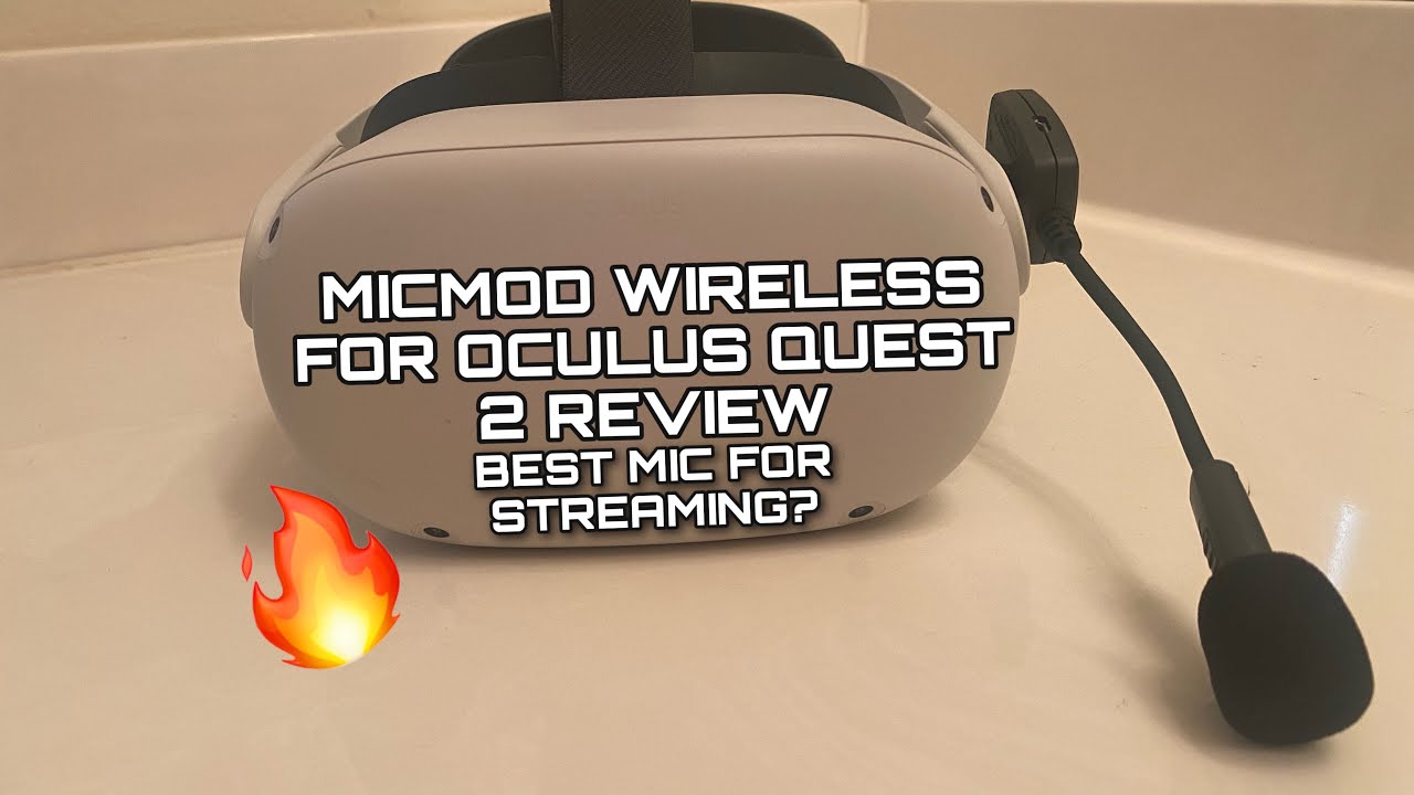 MicMod Wireless For OCULUS QUEST 2 | Review/Test - YouTube