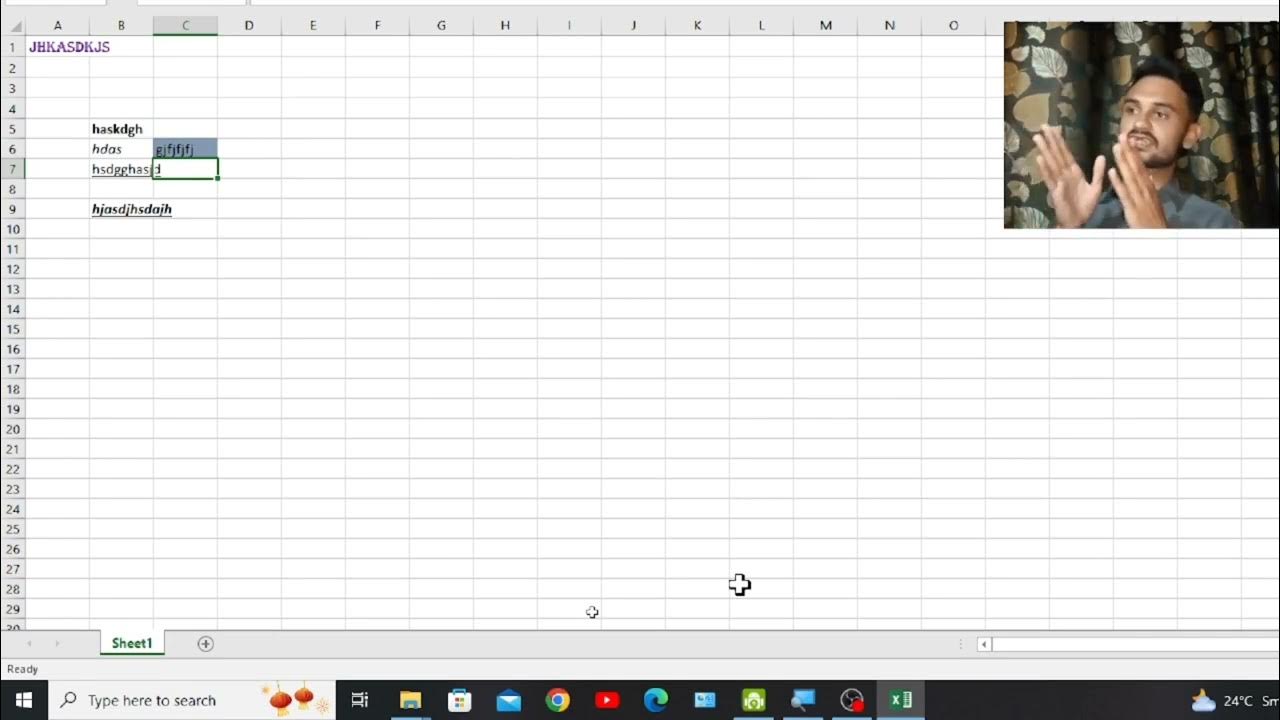 lecture # 3 | ms excel time and date formate , grouping & ungrouping sheets| by Abdul Rehman ...