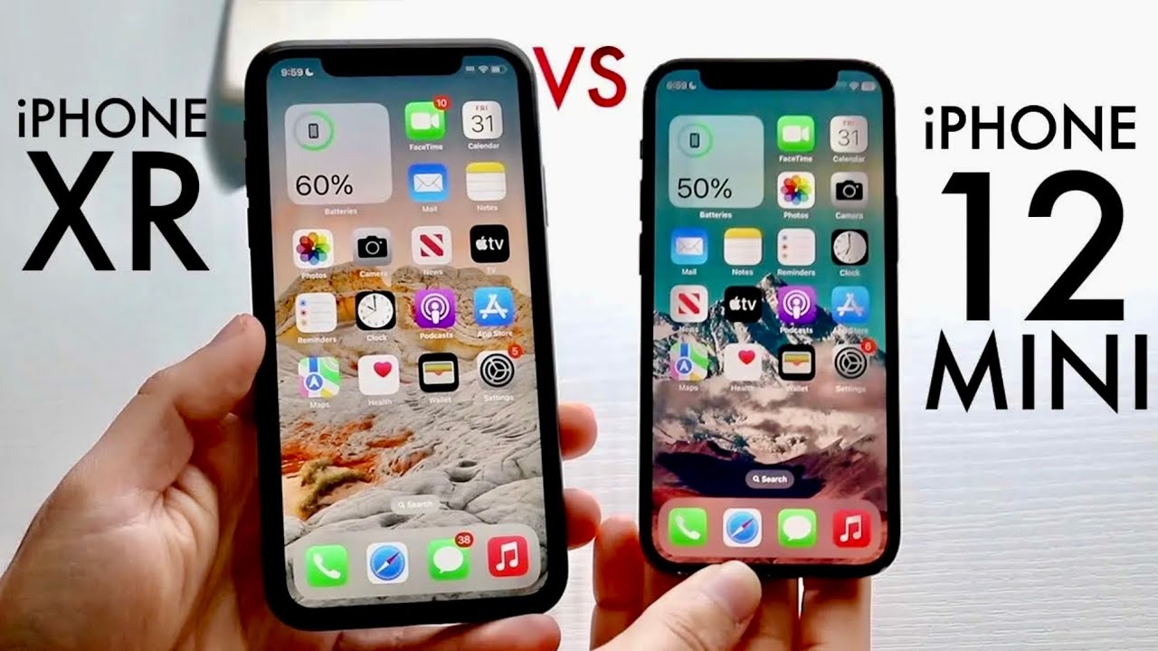 iPhone 12 Mini Vs iPhone XR In 2024! (Comparison) (Review) - YouTube