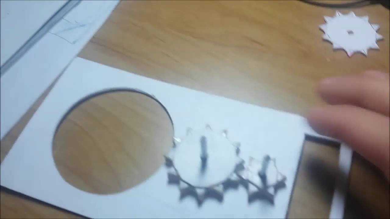 Working Paper Gears | Бумажная Шестеренка - YouTube