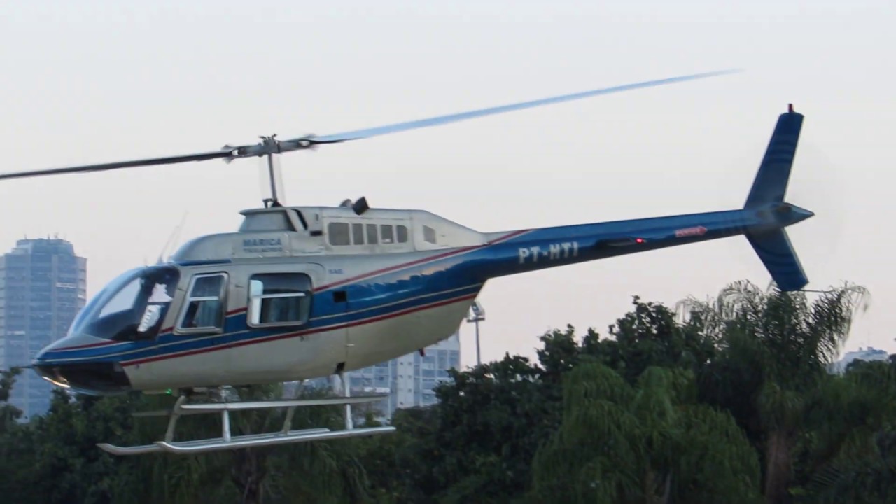 BELL JET RANGER + H 125 ESQUILO - YouTube
