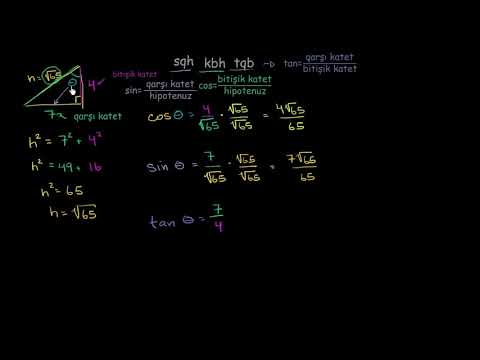 Triqonometriyanın əsasları - 2  |  9-cu sinif