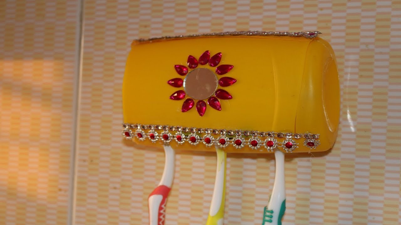 DIY # Amazing! ideas || DIY ideas for toothbrush holder | Waste out of ...