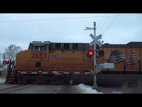 UP 2653 South MITDM Filmed Near Medford MN (2-11-2022) - YouTube