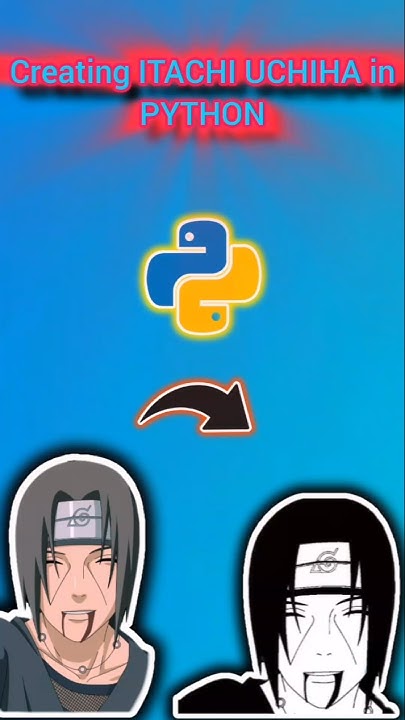 Creating ITACHI UCHIHA in python😢|CreateX.py - YouTube