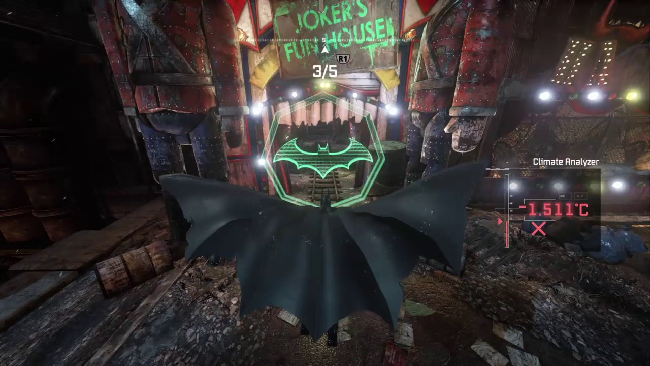 Arkham City Augmented Reality Training Joker Tunnel - YouTube