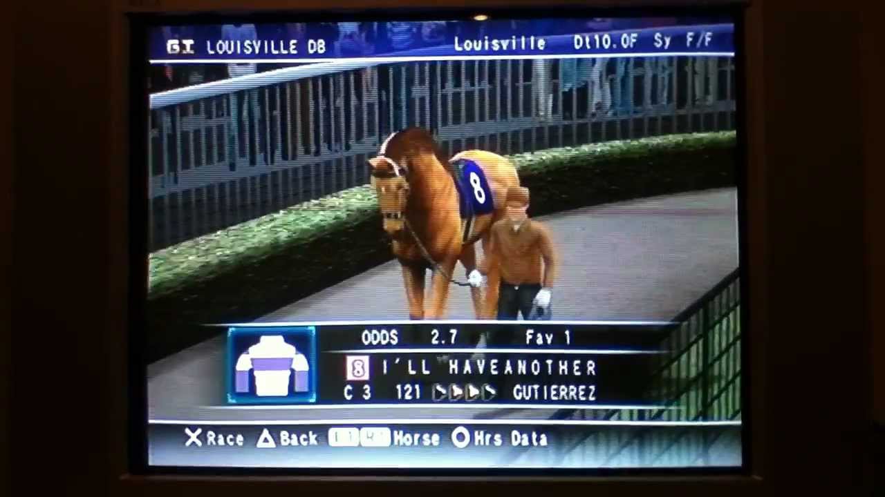 Gallop Racer '06: 2012 Kentucky Derby - YouTube