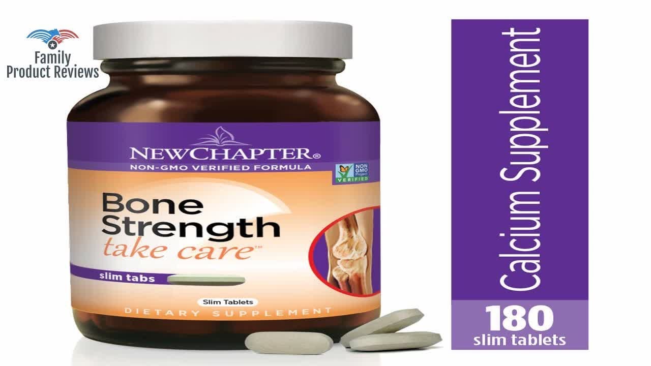 New Chapter Calcium Supplement Bone Strength Whole Food Calcium with ...
