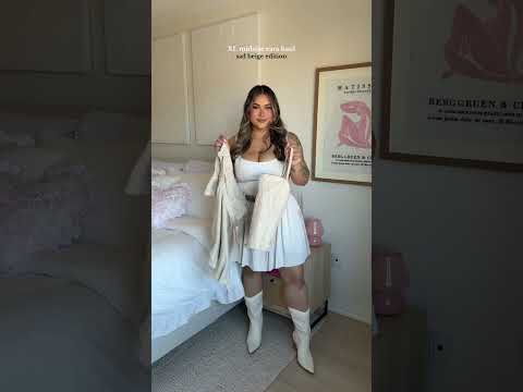 zara dresses as a size large girly! #zarafinds #zarahaul #springfashion #tryonhaul