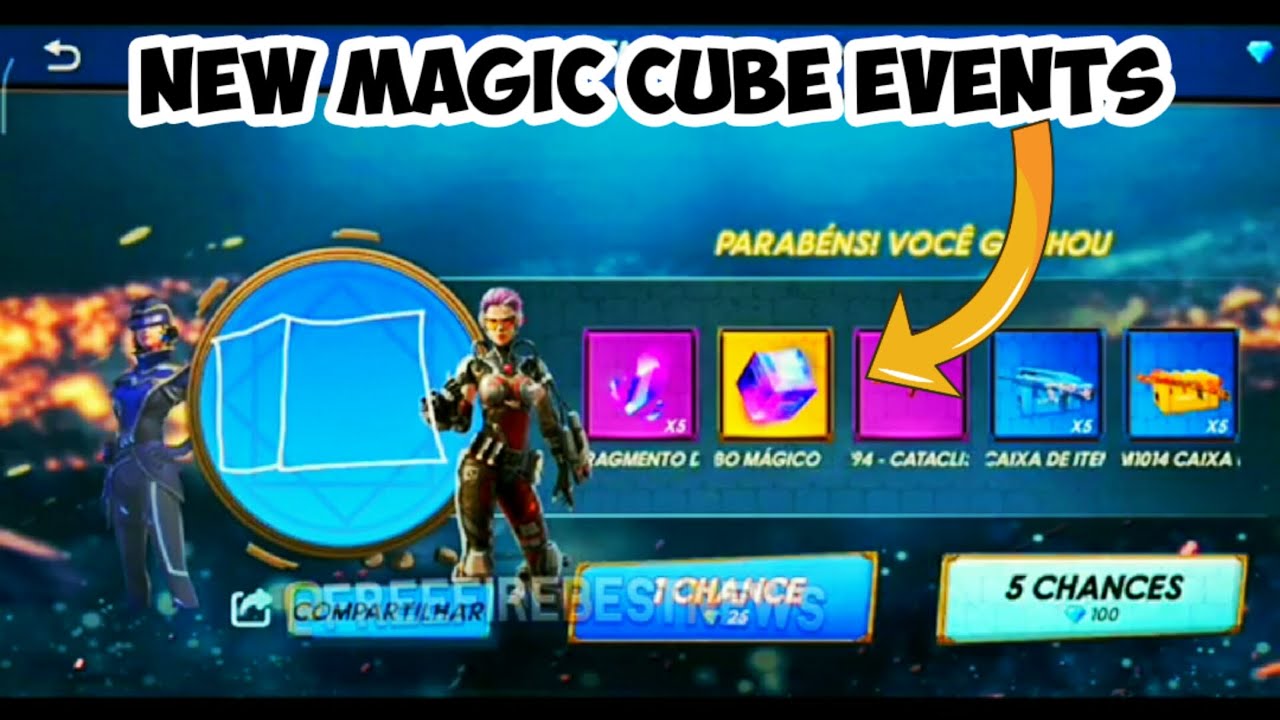 MAGIC CUBE || Free Fire || Crazy Gamer ff - YouTube