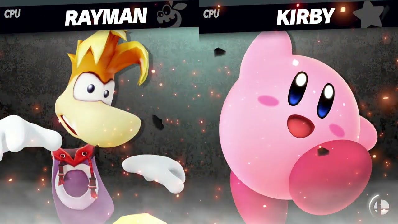 rayman vs kirby - YouTube