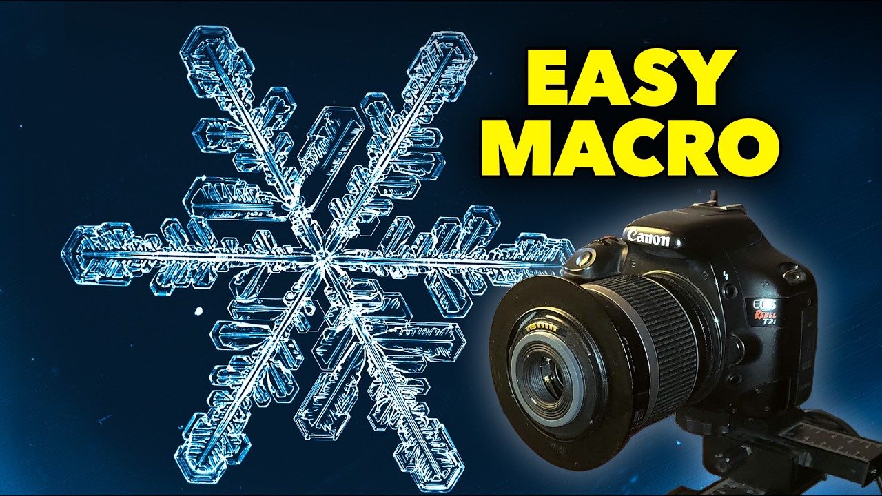 Simple Setup, AMAZING Results | Snowflake Macro + Editing - YouTube