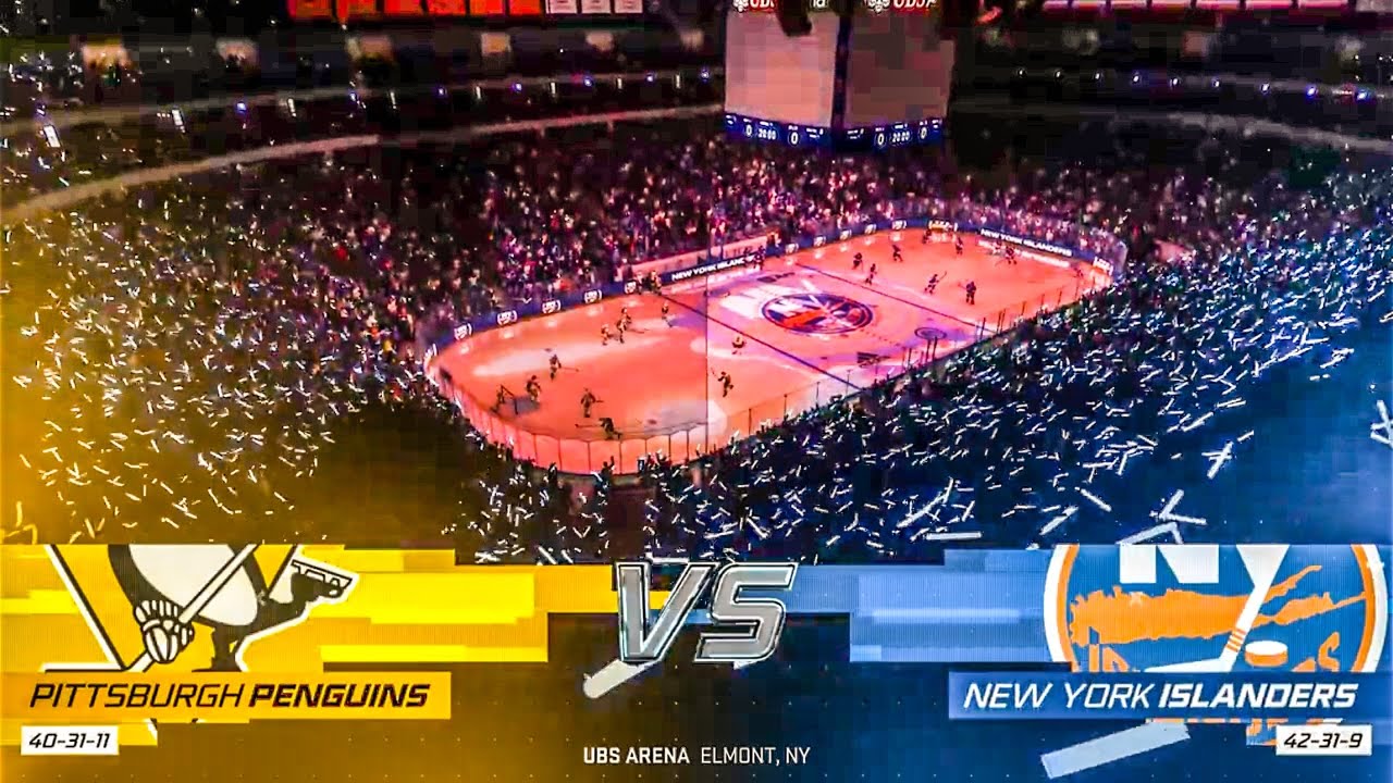 New York Islanders vs Pittsburgh Penguins 12/27/2023 NHL 24 Gameplay ...