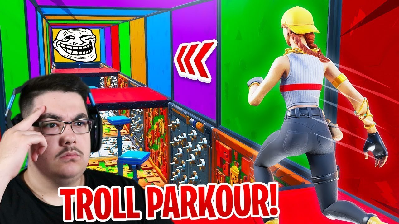 😡 Dieser TROLL PARKOUR hat mich GESCAMMT... - Fortnite Deathrun Map ...