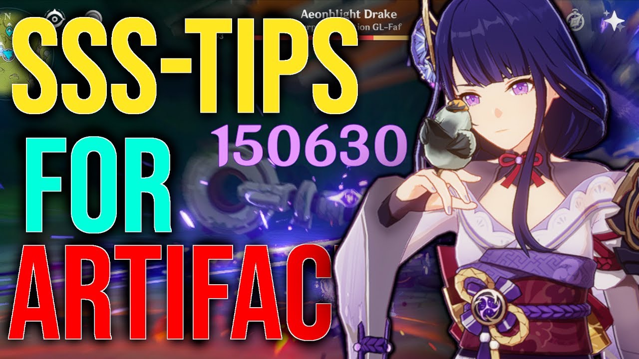 Raiden Shogun Artifact build guide 3.4 [Genshin Impact] 2023. - YouTube