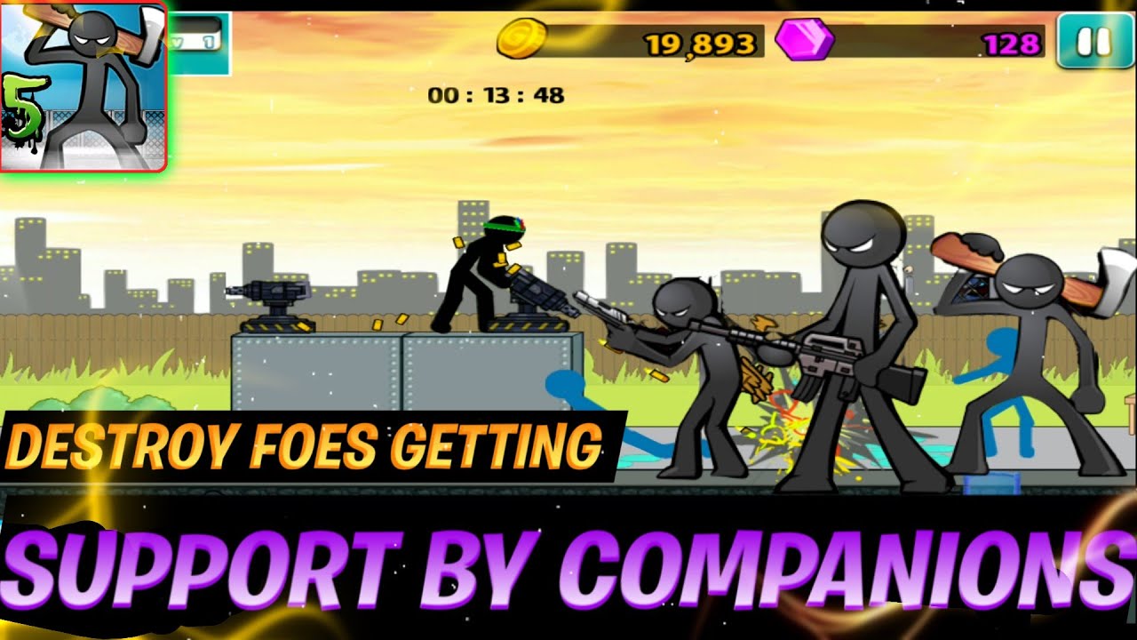 (💙Anger of Stick 5 /Android Gameplay HD ️#X_MAN ) - YouTube