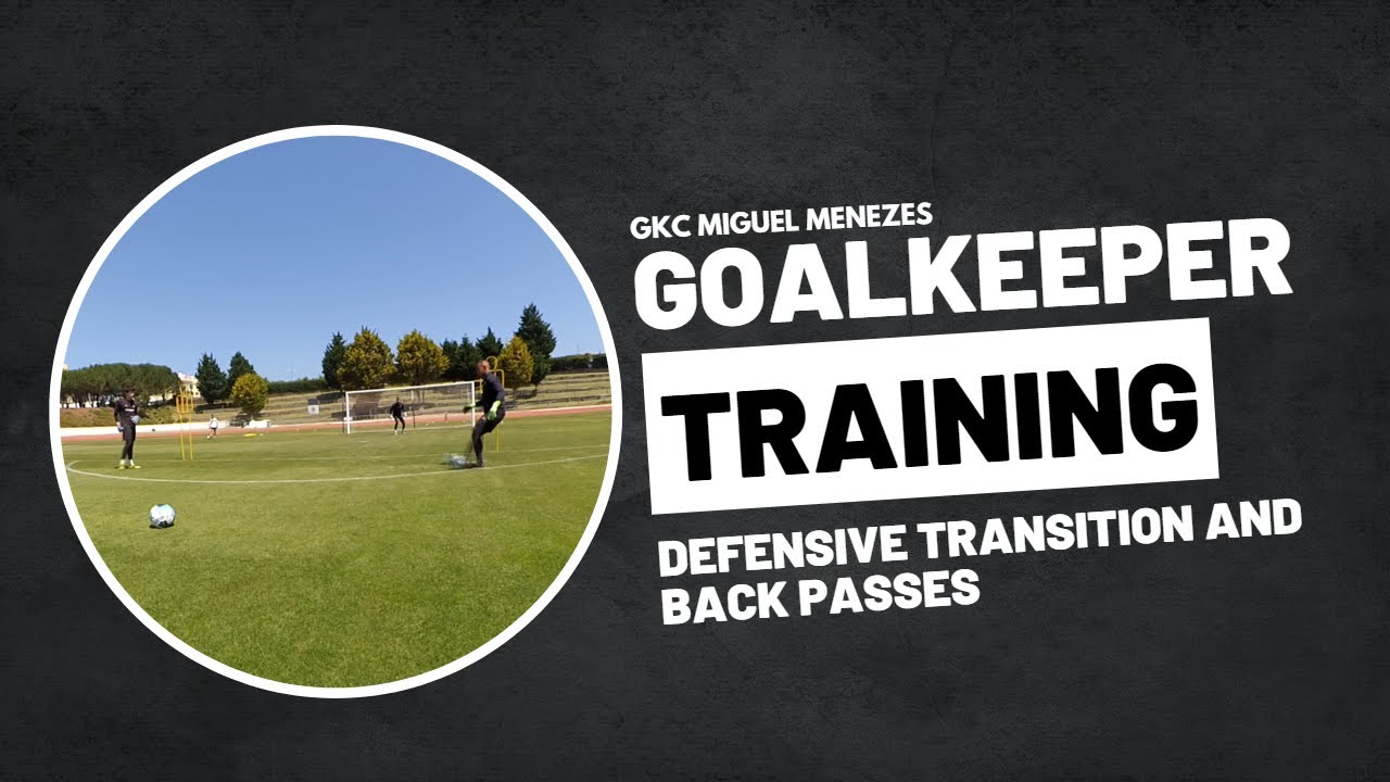 GOALKEEPER TRAINING: Defensive Transition with Back Passes - YouTube
