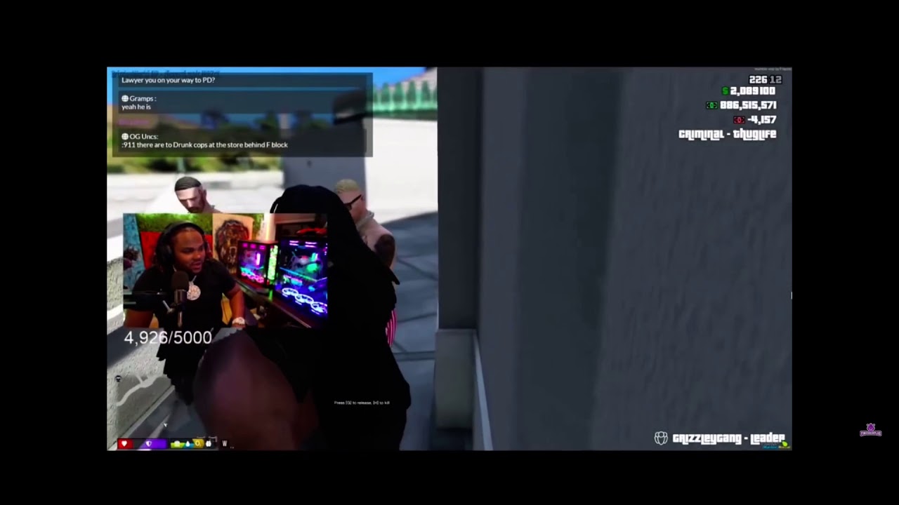 Tee Grizzly Gets Set Up Modded GTA - YouTube