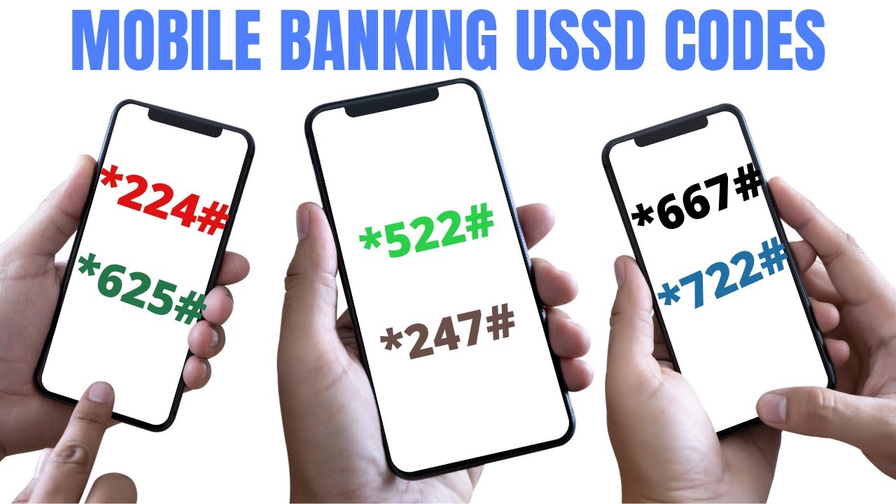 Mobile Banking USSD Codes For Kenyan Banks - YouTube