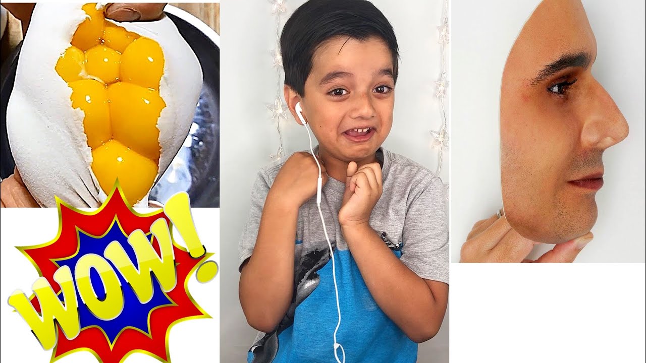 Try Not To Say WOW Challenge (HARD) ft mom | Kids React to Infinite ...