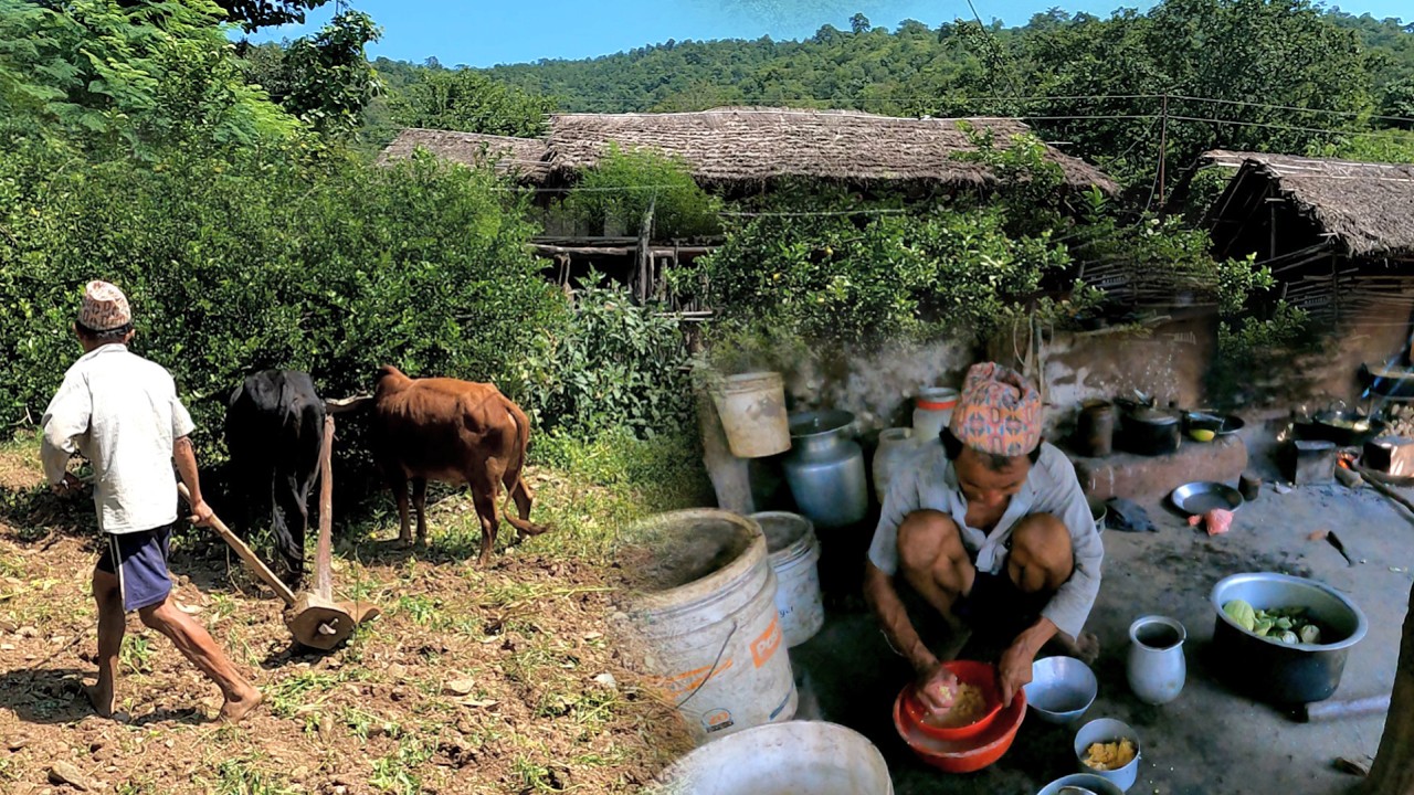 Countryside Life of East Nepal | Very Hard Working People in Rural ...