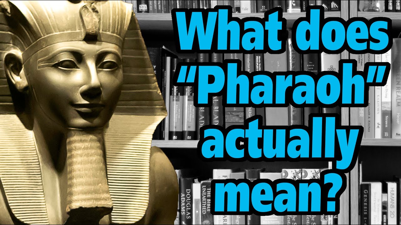 Q&A #19: What does "Pharaoh" actually mean? - YouTube